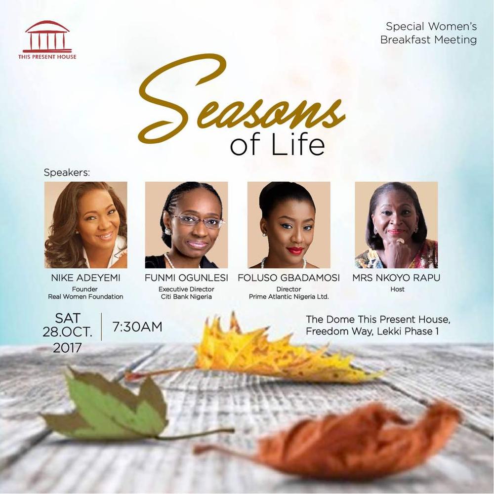 Join Nike Adeyemi & Nkoyo Rapu at This Present House Women Breakfast ...
