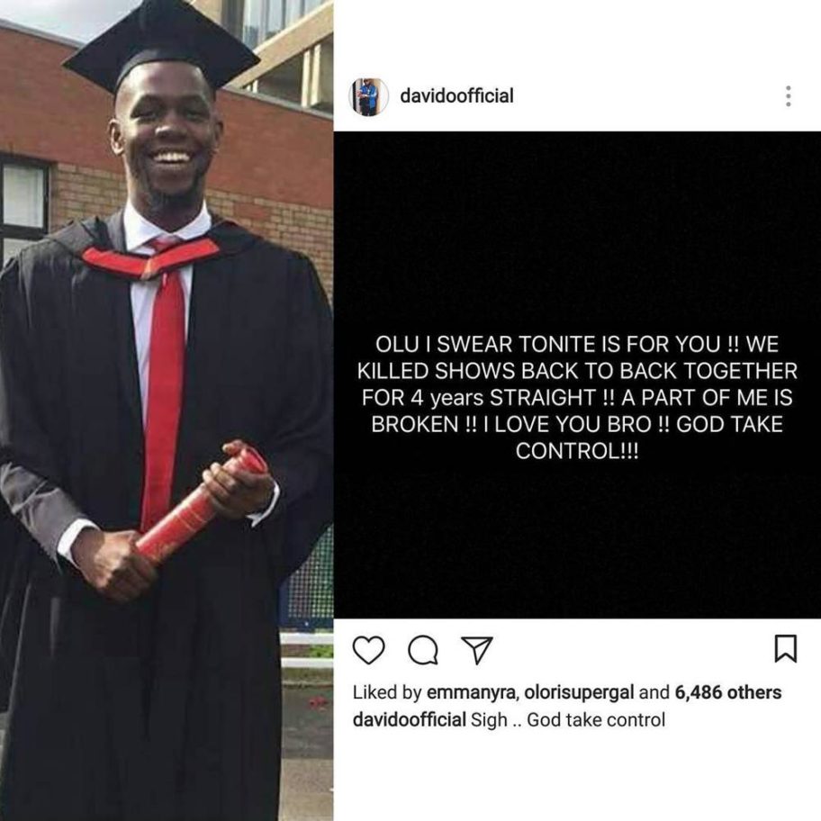 DJ Olu, son of Dapo Abiodun & one of Davido's Disc Jockeys is Dead ...