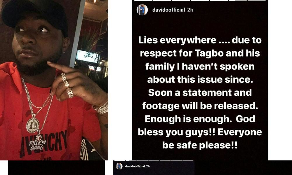 Tagbo's Death: "Soon a statement and footage will be released" - Davido ...