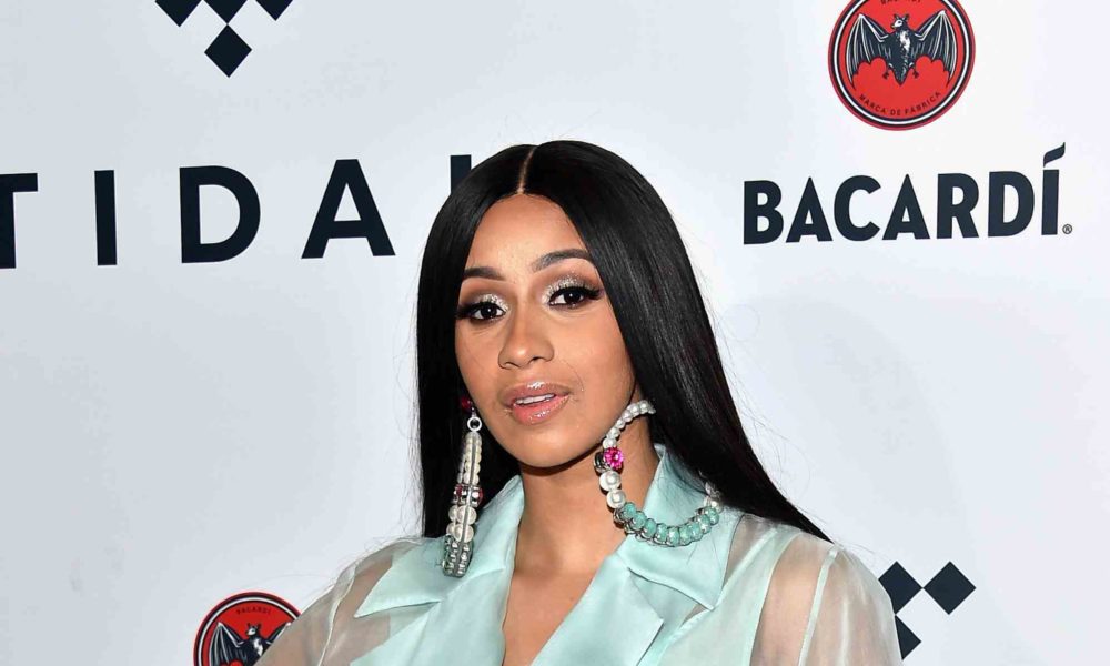 Cardi B makes History as First Female Rapper to get two No. 1 Spots on ...