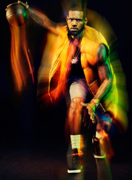 Greek god vibes! LeBron James covers GQ Magazine's November 2017 Issue ...