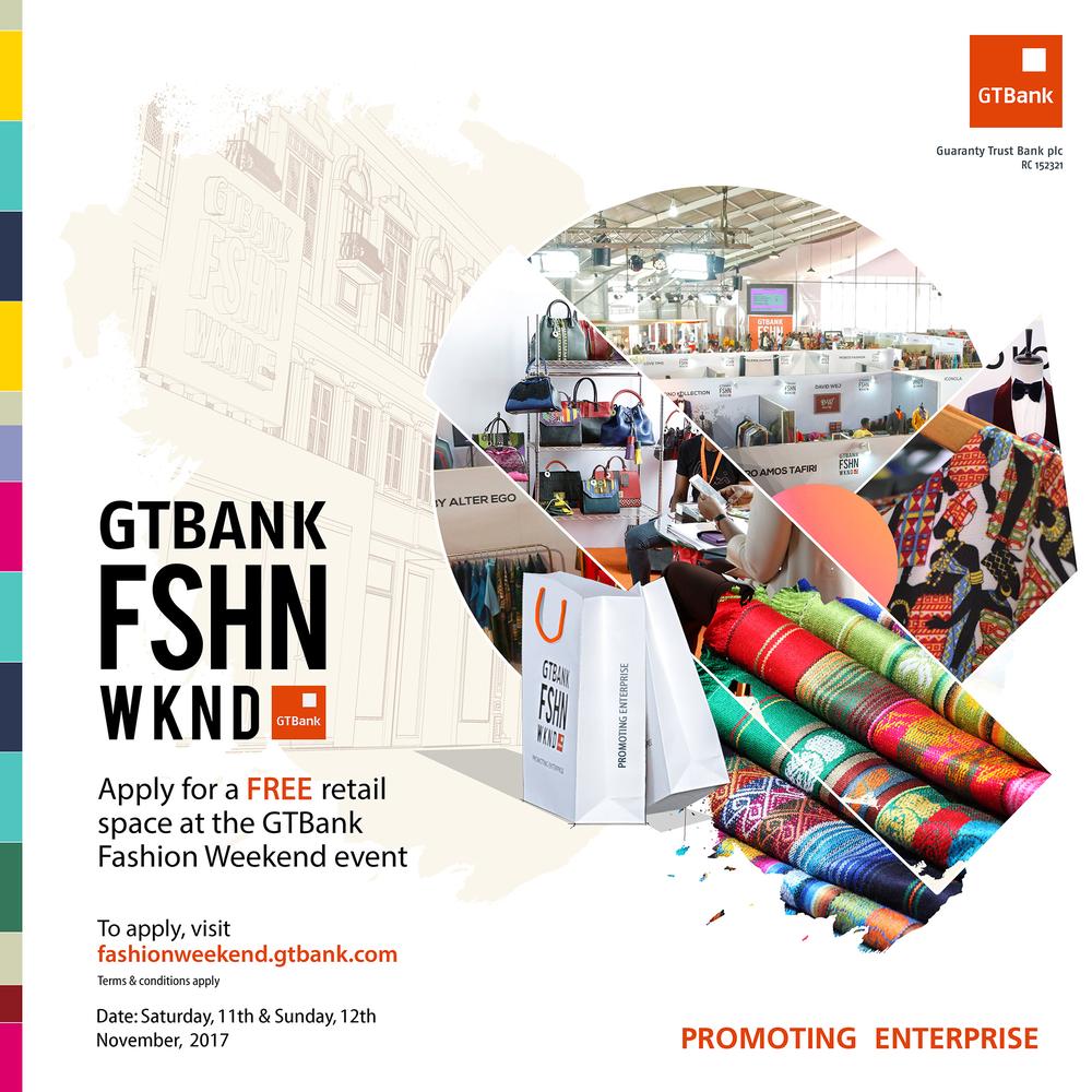 Are you a Fashionpreneur? GTBank Fashion Weekend just got Bigger ...