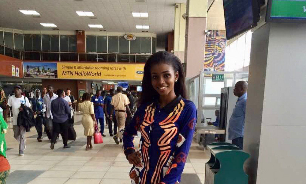 And She's Off! Stephanie Agbasi is representing Nigeria at # ...