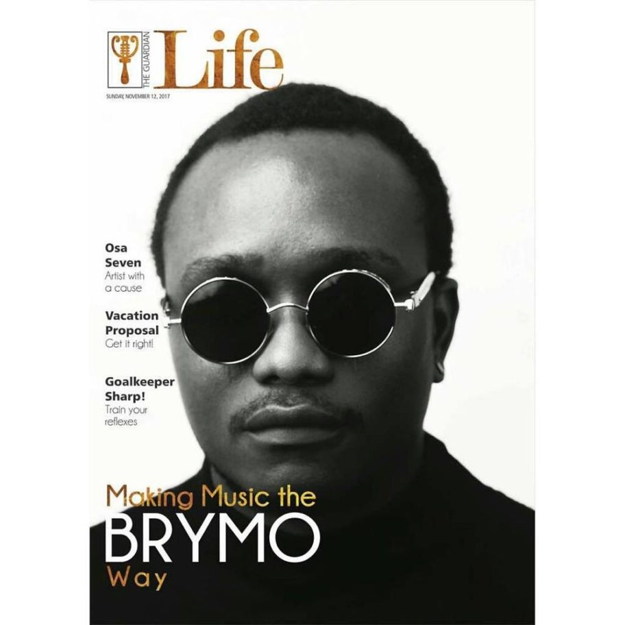 Making Music his Own Way! Brymo covers Guardian Life Magazine | BellaNaija