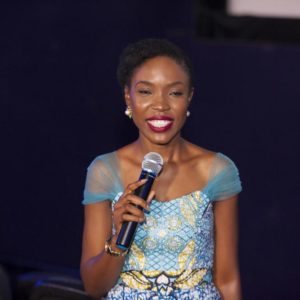 Joke Silva, Colette Otusheso & Lala Adindoju at the closing of The ...