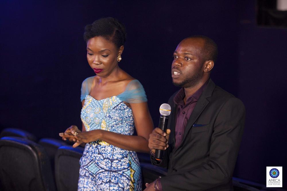 Joke Silva, Colette Otusheso & Lala Adindoju at the closing of The ...
