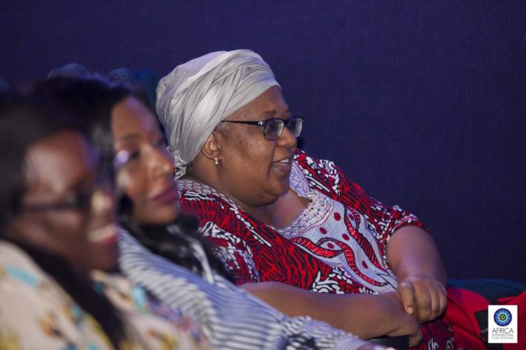 Joke Silva, Colette Otusheso & Lala Adindoju at the closing of The ...