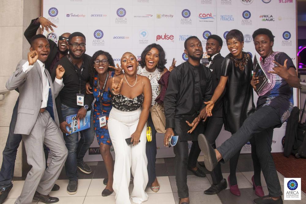 Joke Silva, Colette Otusheso & Lala Adindoju at the closing of The ...