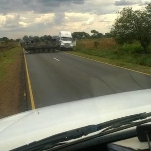 Armoured Tanks ride towards Zimbabwe's capital amid Tensions between ...