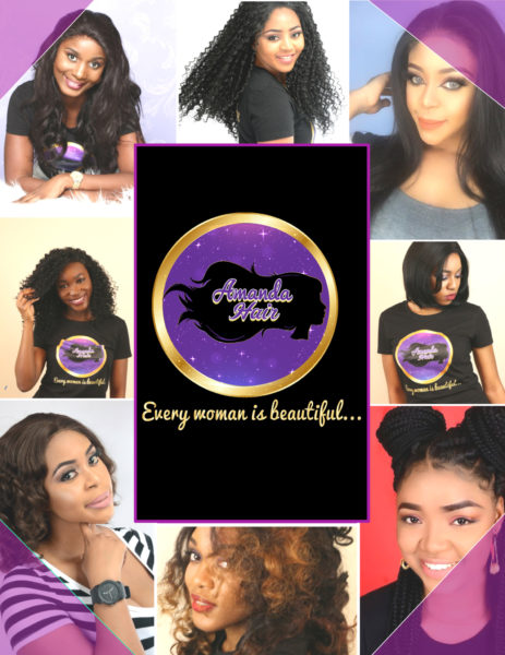 Nollywood Actress Amanda Ebeye launches Hairline Brand - Get your hair ...