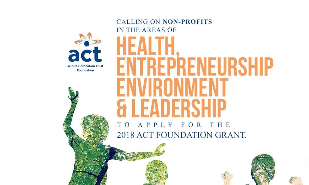 To Positively impact the Society, ACT Foundation announces the ...