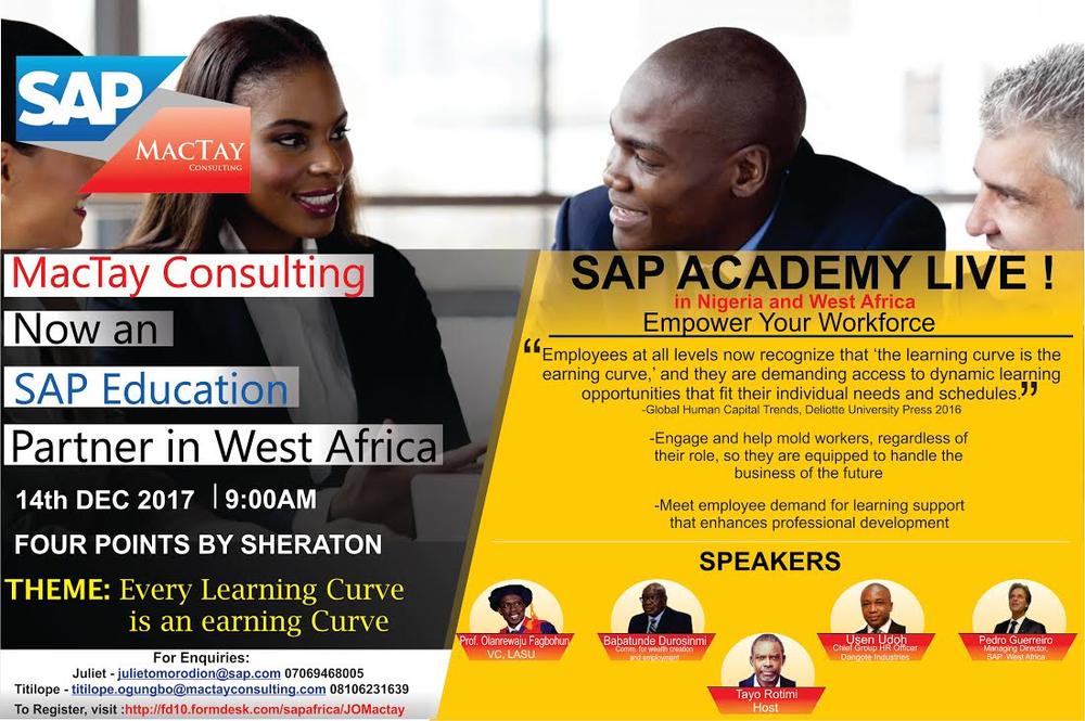 MacTay Consulting set to officially unveil Partnership with SAP as an ...