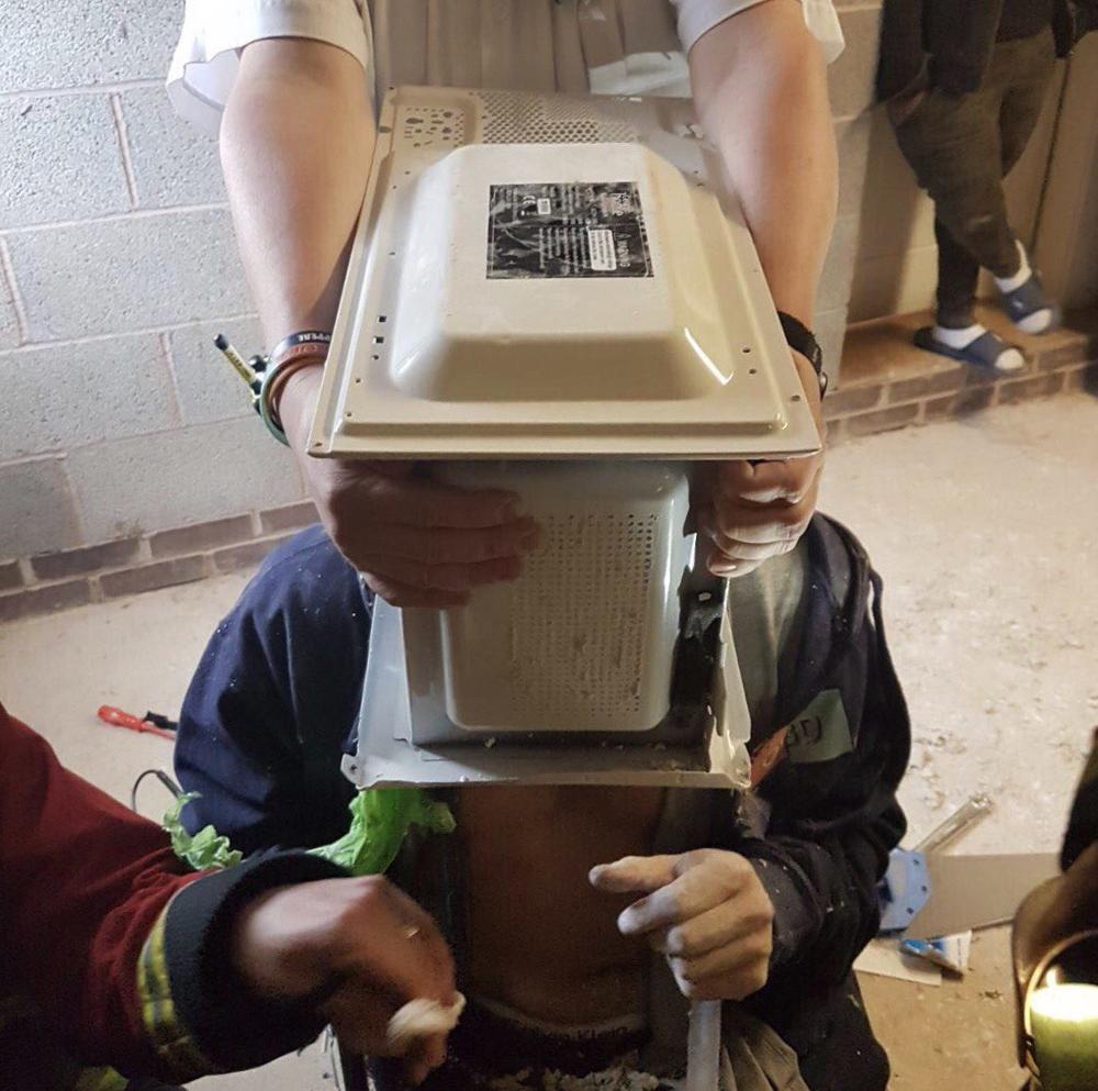 Firefighters spend almost an Hour freeing YouTube Prankster who ...