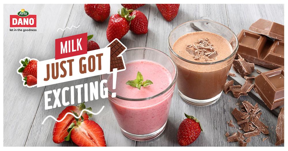 Milk just got Exciting! Dano Milk launches Flavoured Milk in Chocolate ...