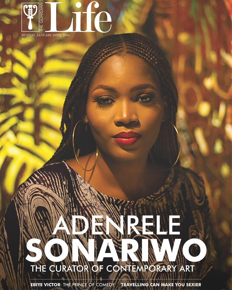 The Curator of Contemporary Art! Adenrele Sonariwo covers Guardian Life ...