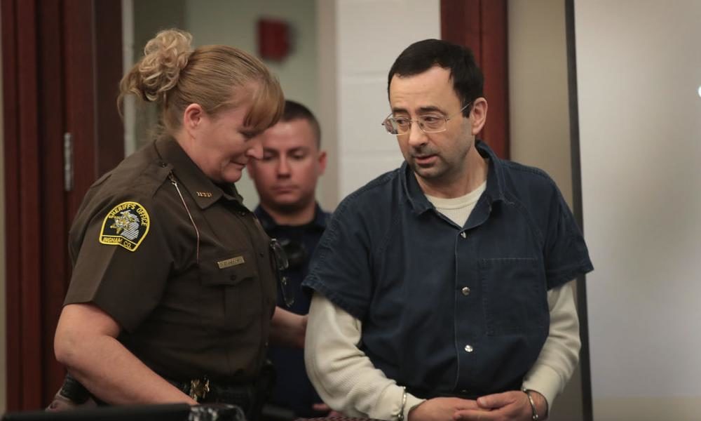 Former Usa Gymnastics Team Doctor Larry Nassar Sentenced To Up To 175