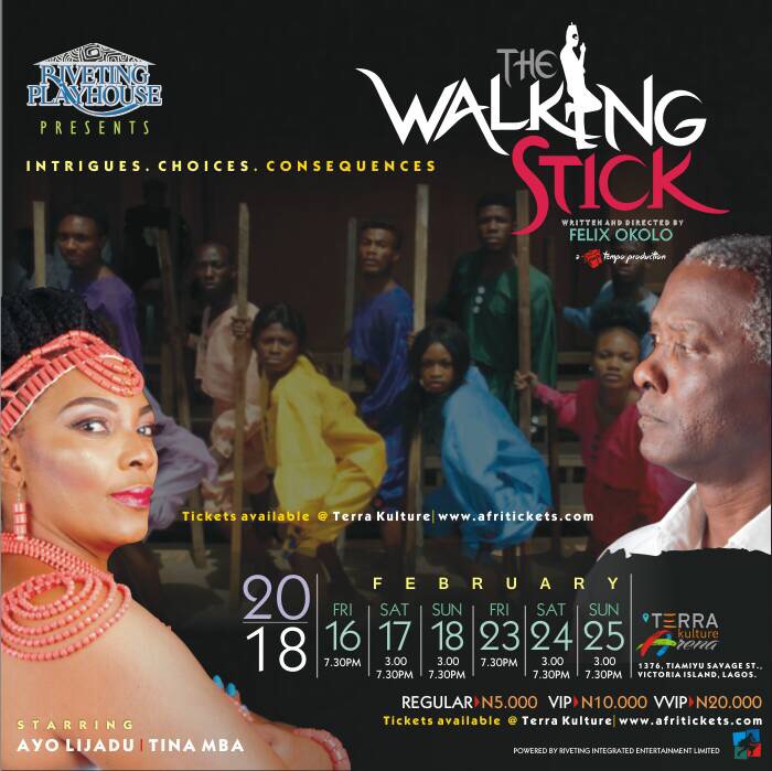 Buy Your Tickets to Watch the Walking Stick starring Tina Mba & Ayo ...