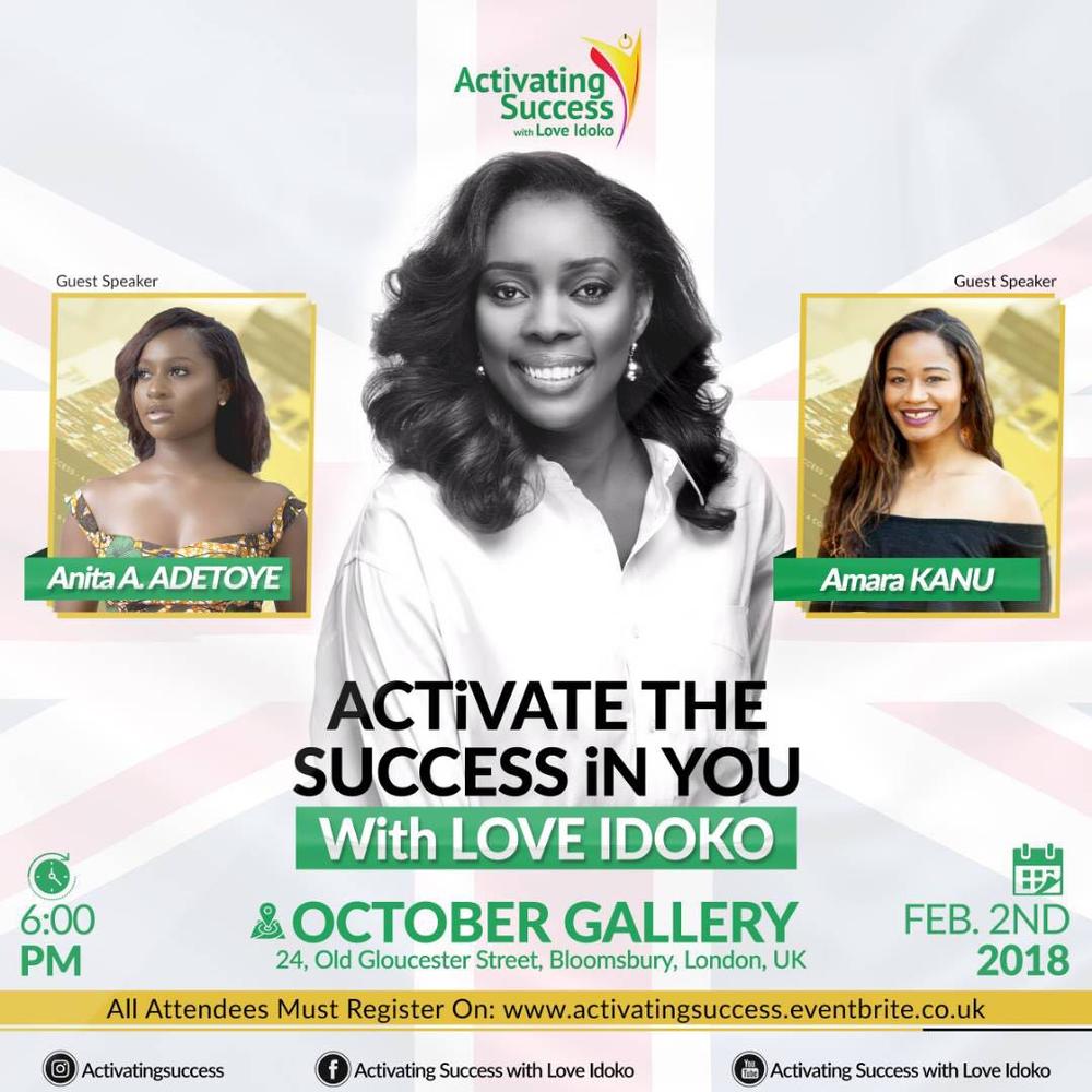 Author of 'Activating Success' Love Idoko hosts Book Reading & Signing Session | Friday ...