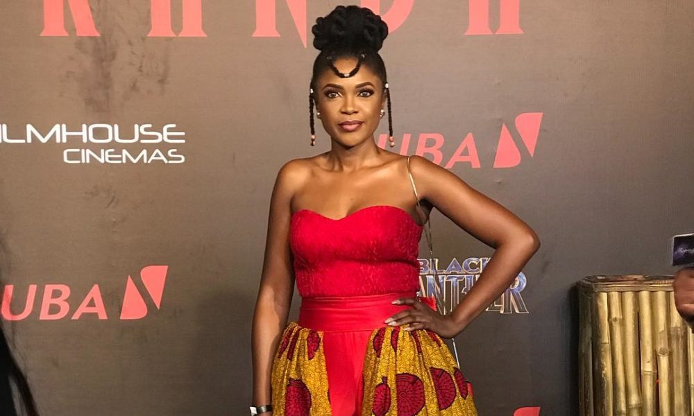 Wakanda in Lagos! First Look as Omoni Oboli, Arese Ugwu, Ebuka Obi-Uchendu attend UBA Premiere ...