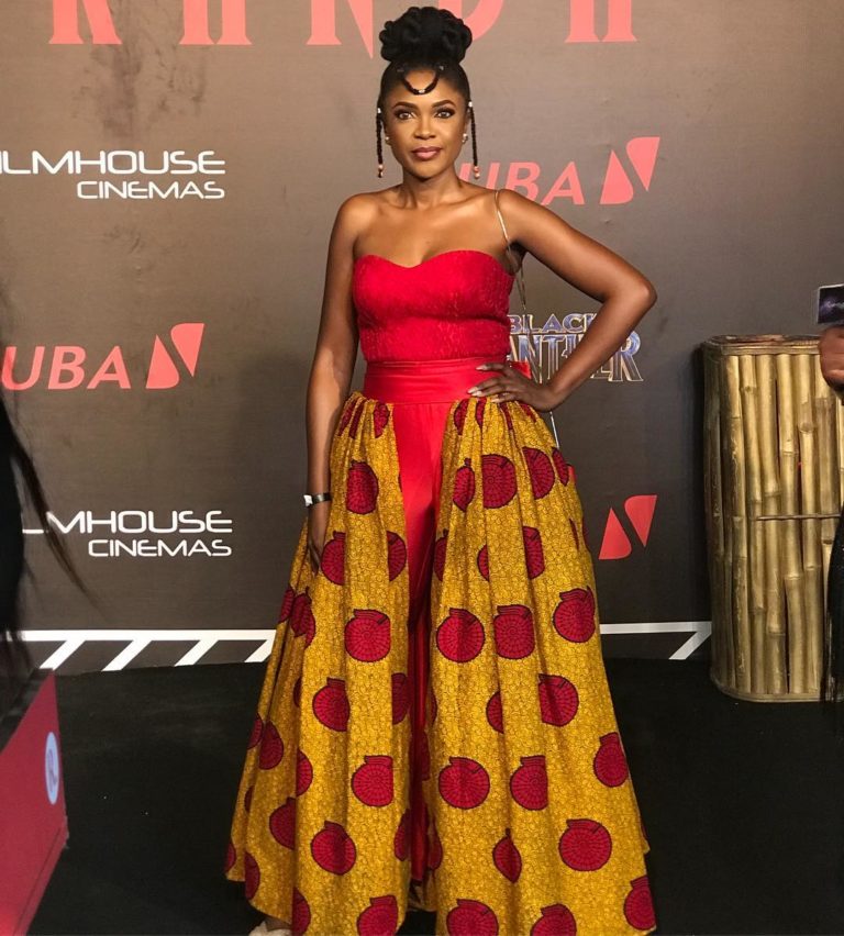 Wakanda in Lagos! First Look as Omoni Oboli, Arese Ugwu, Ebuka Obi-Uchendu attend UBA Premiere ...