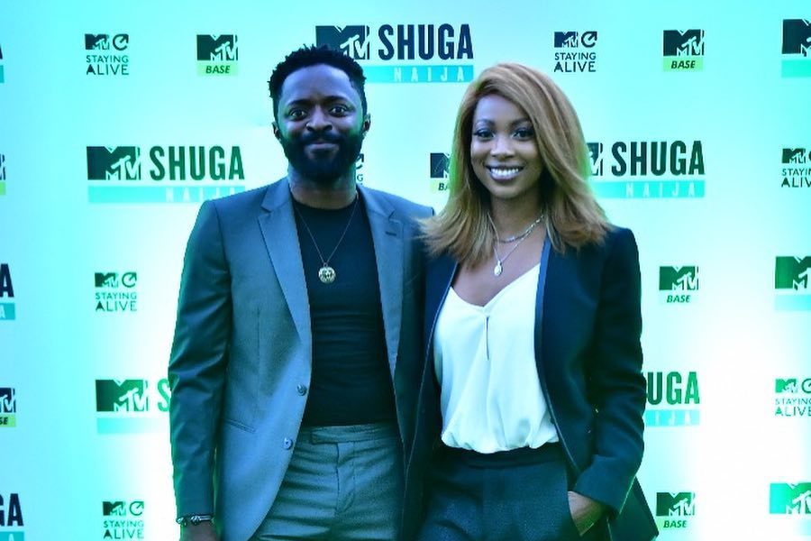 Folu Stroms, Bolanle Olukanni, Timini Egbuson, Ozzy Agu at the Premiere ...