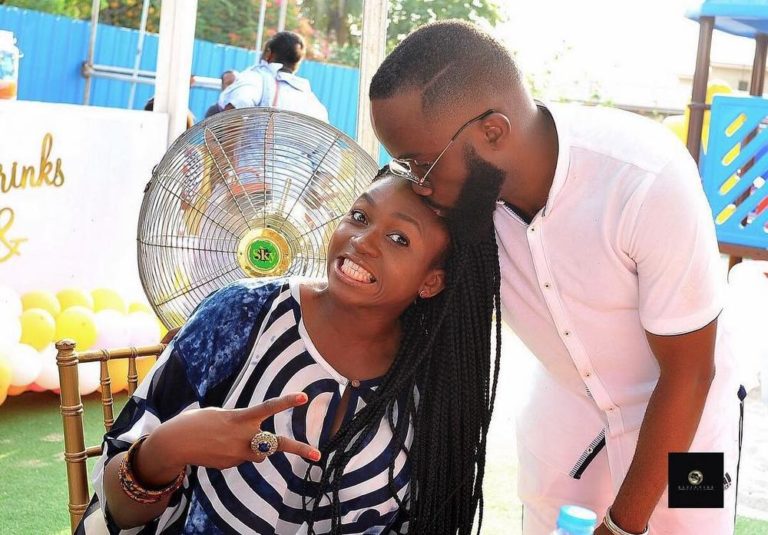Noble Igwe and Wife Chioma throw Sweet Party for Princess Jasmine's 1st ...
