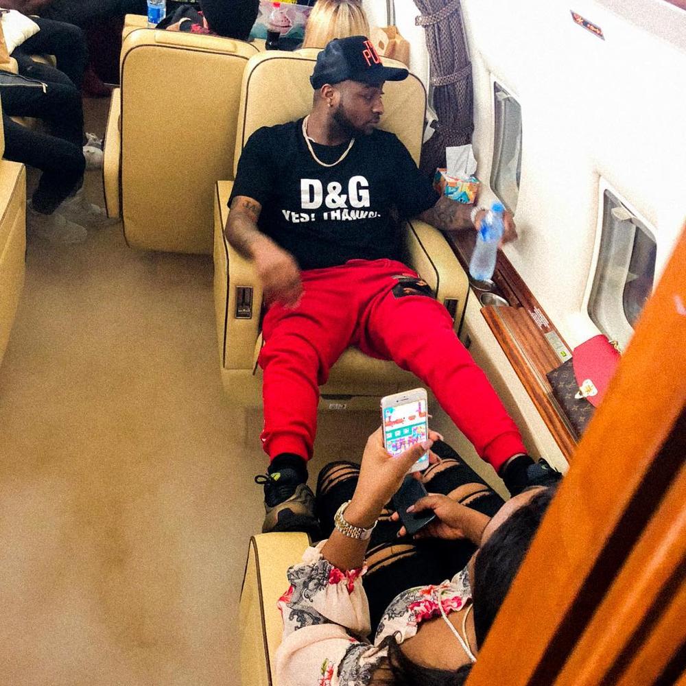 It's take Bae to work day for Davido & Girlfriend Chioma! | BellaNaija