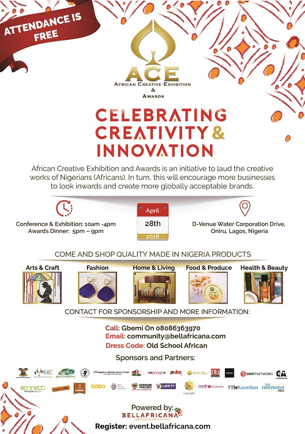 Celebrating Creativity & Innovation! Bellafricana set to host Second ...