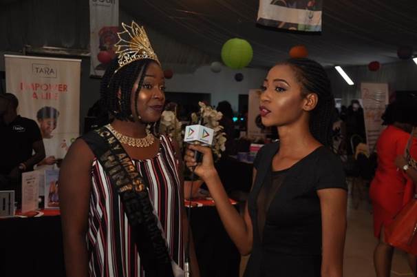 Tara Fela-Durotoye, Kate Henshaw, Mimi Onalaja at the Beauty Souk sponsored by Diamond Bank Plc ...