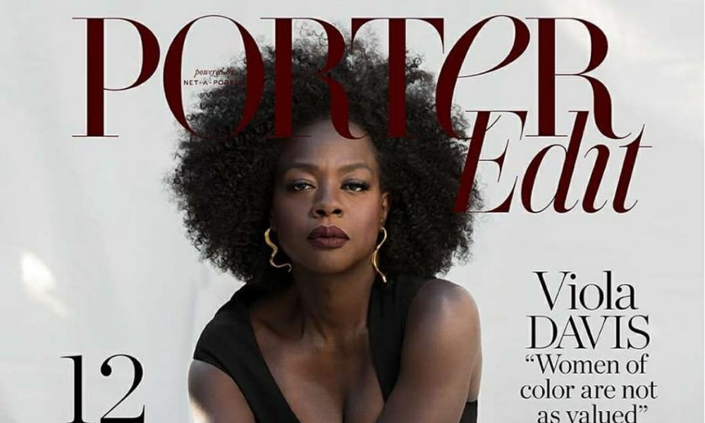 Viola Davis is Such a Boss on the Cover of Porter Magazine ?? | BellaNaija