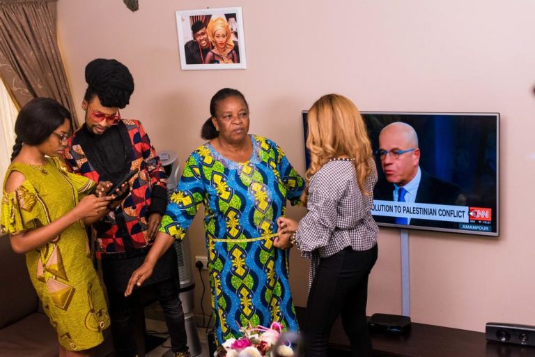 Mummy gets a Makeover! Vlisco teams up with Denrele Edun & Toju Foyeh ...