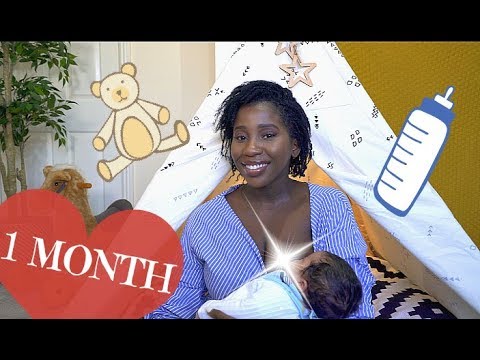 Baby Noah is One Month Old! WATCH Adanna of AdannaDavid give Updates on ...