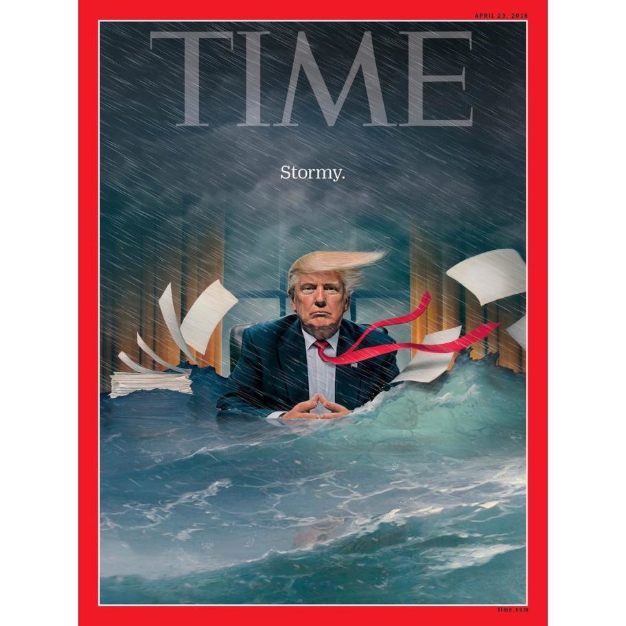 Donald Trump is on the Cover of TIME Magazine's "Stormy" New Issue ...