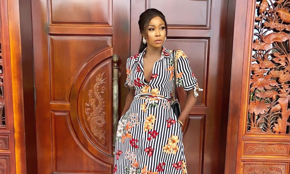 Lilian Afegbai, Hilda Dokuba, Femi Branch, TBoss at Private Screening of Africa Magic's "Ajoche ...