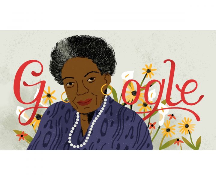 Google honours Maya Angelou with Doodle | BellaNaija