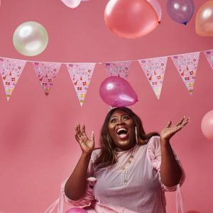 Balloons, Champagne & Cake! OAP Taymi B is a Year Older today | BellaNaija