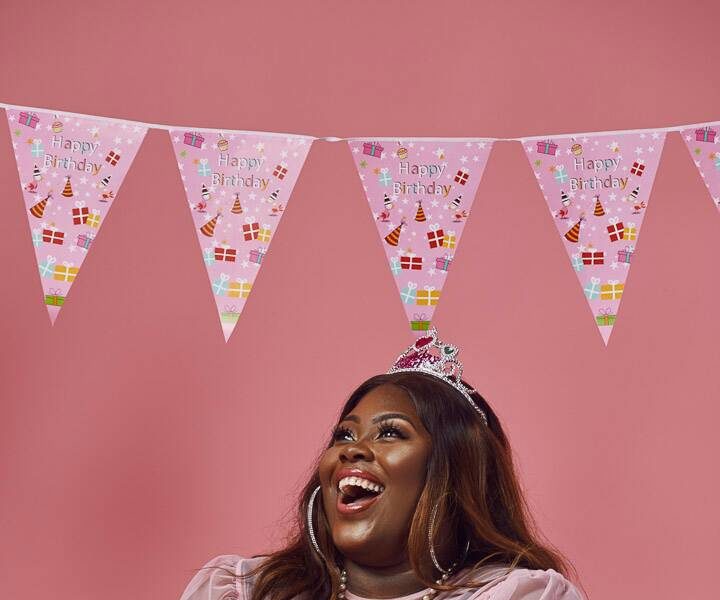 Balloons, Champagne & Cake! OAP Taymi B is a Year Older today | BellaNaija