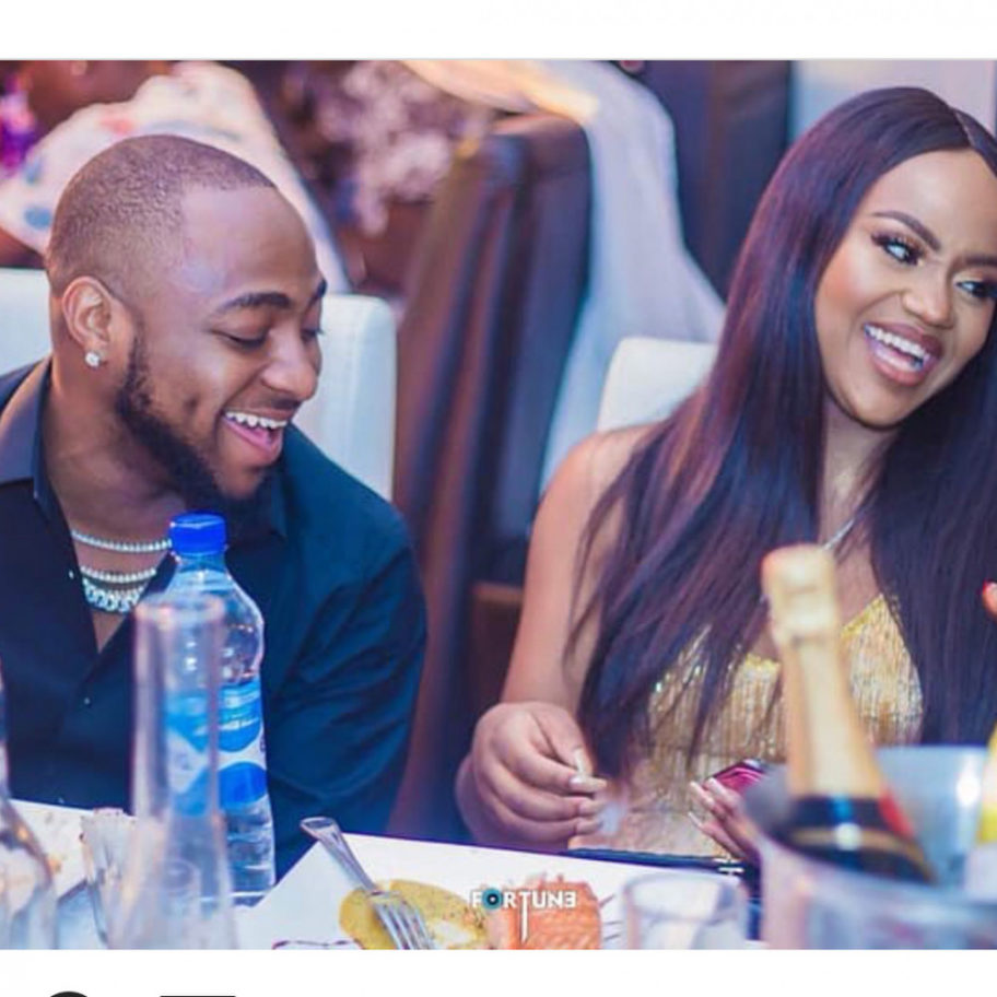 BN Sweet Spot: Davido & Girlfriend Chioma loved up at her 23rd Birthday ...