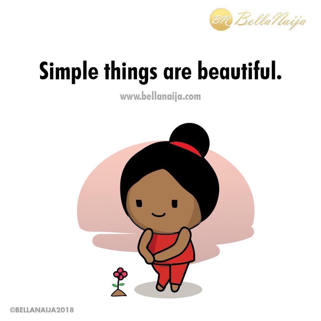 Lil' Bella says: Simple things are beautiful | BellaNaija