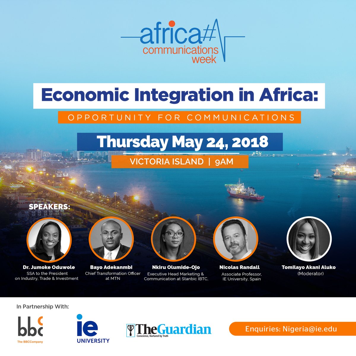 Africa Communications Week Begins Globally Today! Lagos Edition will ...