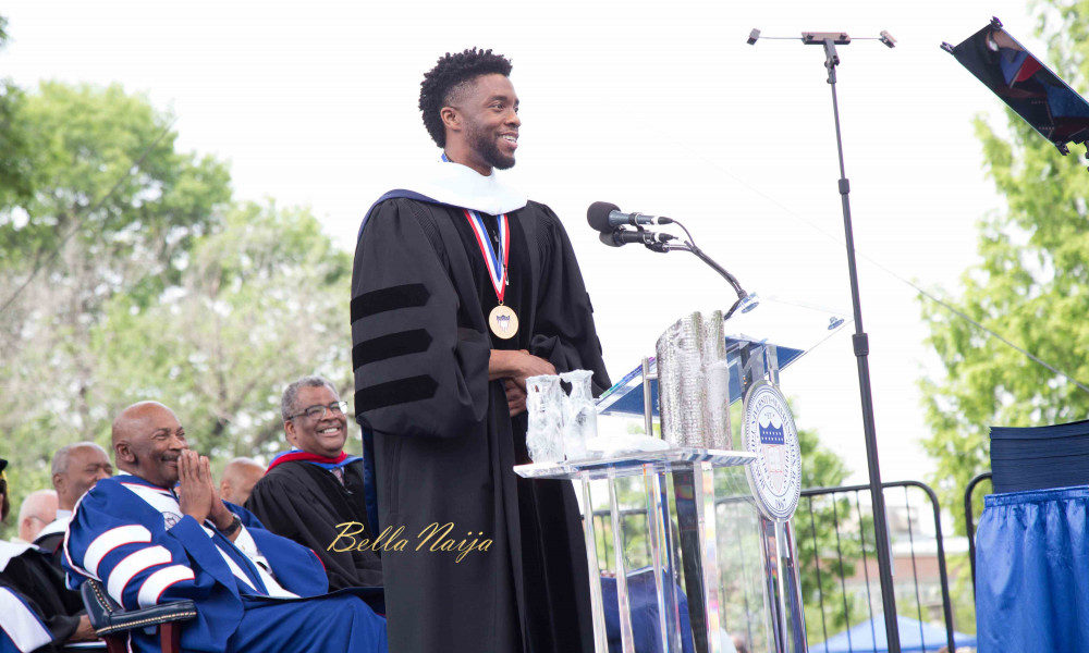 Chadwick Boseman's Howard Commencement Speech Urges Students to Fight ...