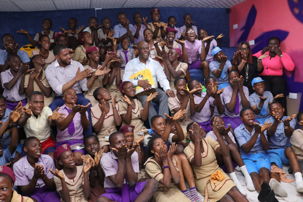 Access Bank GMD, Herbert Wigwe celebrated Children's Day by inspiring ...