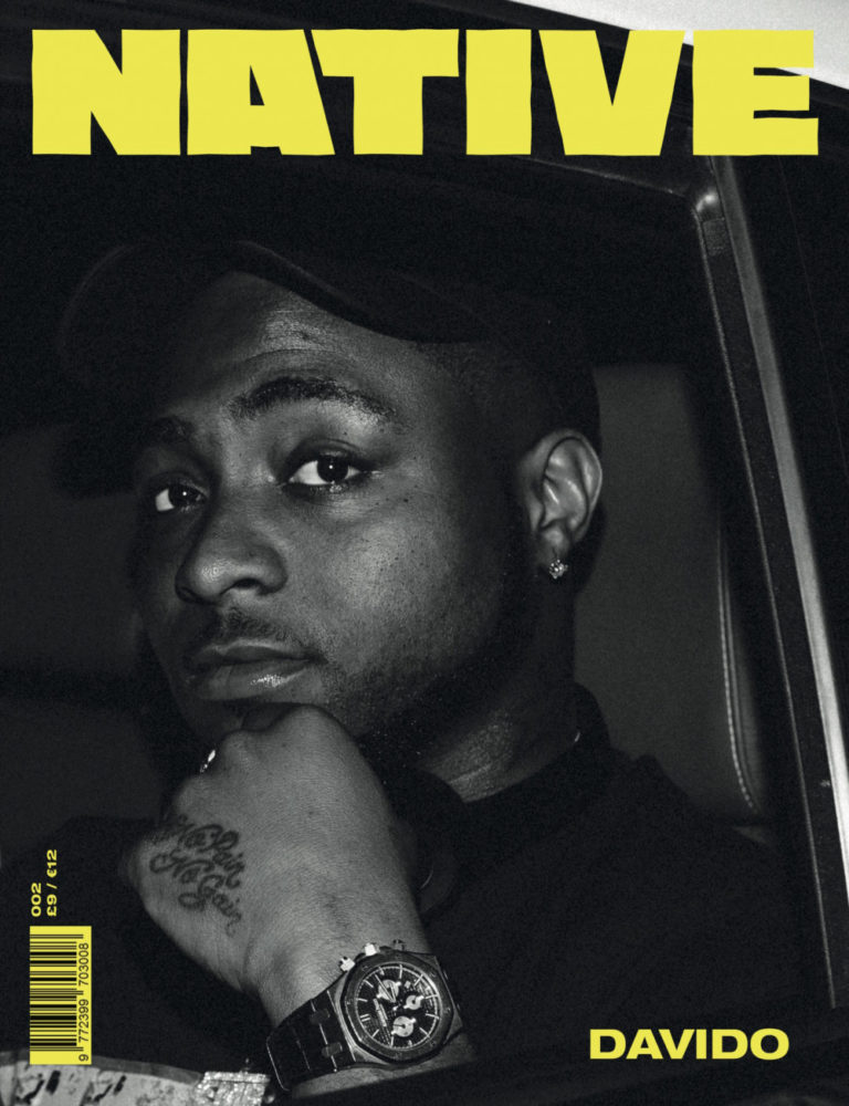 Davido covers The NATIVE Magazine's Latest Issue, Speaks on Sony Deal ...
