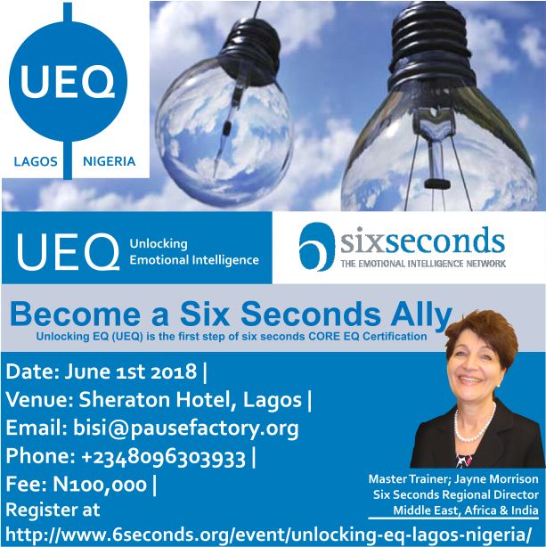 “Unlocking EQ” - Global Emotional Intelligence Certification Path Comes to Nigeria on Friday ...
