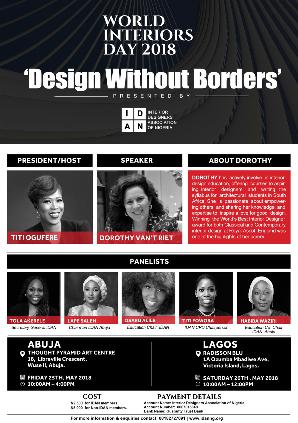 IDAN announces the World Interiors Day celebration themed “Design ...