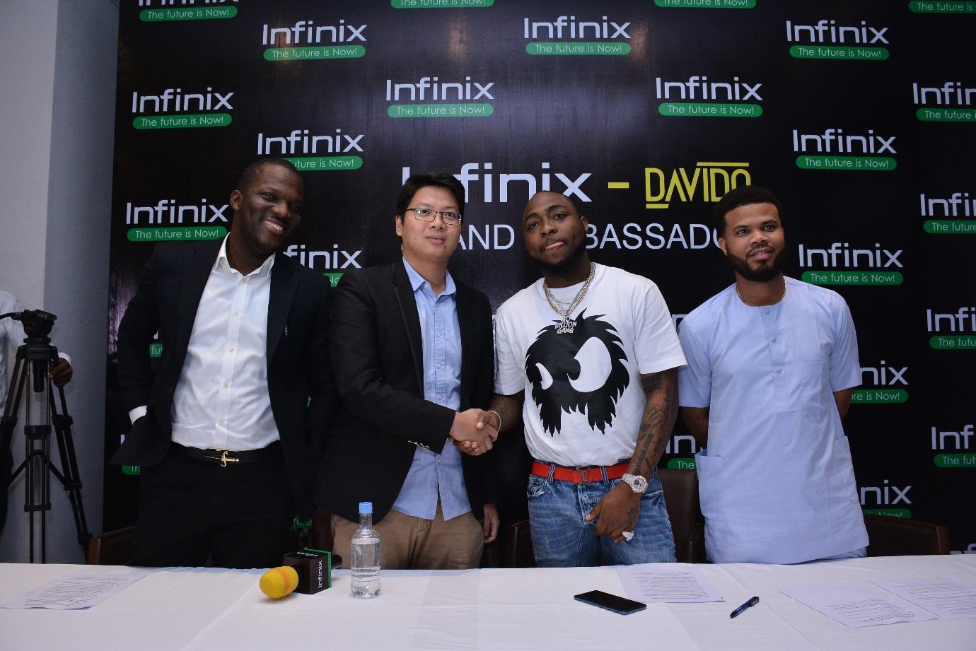 The O.B.O. Way!? Infinix Mobility signs Davido as New Brand Ambassador ...
