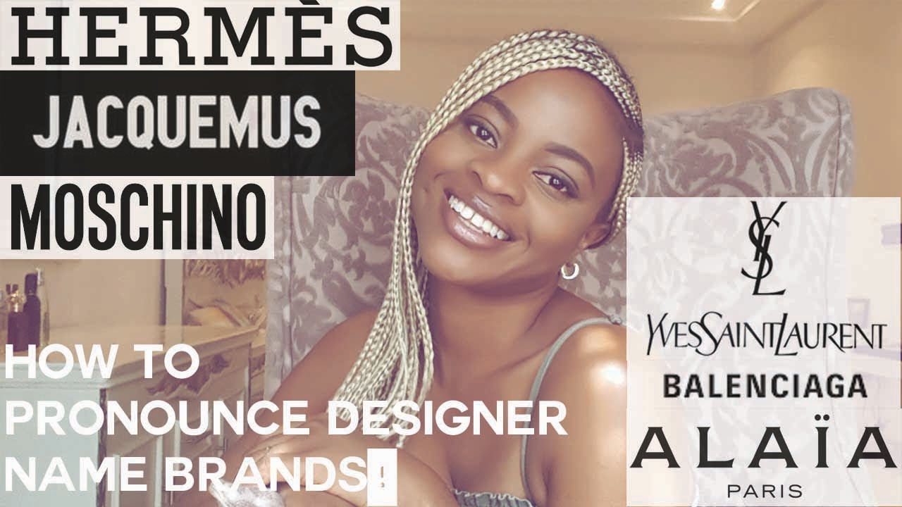 Givenchy, Moschino, Hermes...Feyi Otaru is teaching us How Pronounce ...