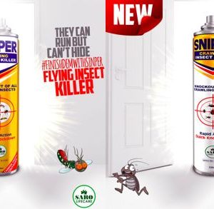 Saro Lifecare launches New Sniper Insecticide Spray | BellaNaija