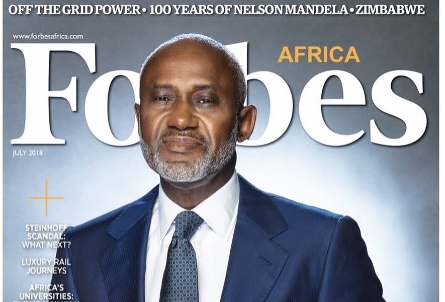 "The New Face of Business in Africa"! Gbenga Oyebode covers Forbes ...