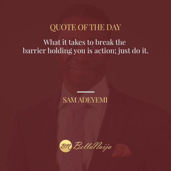 #BNQuoteoftheDay | BellaNaija